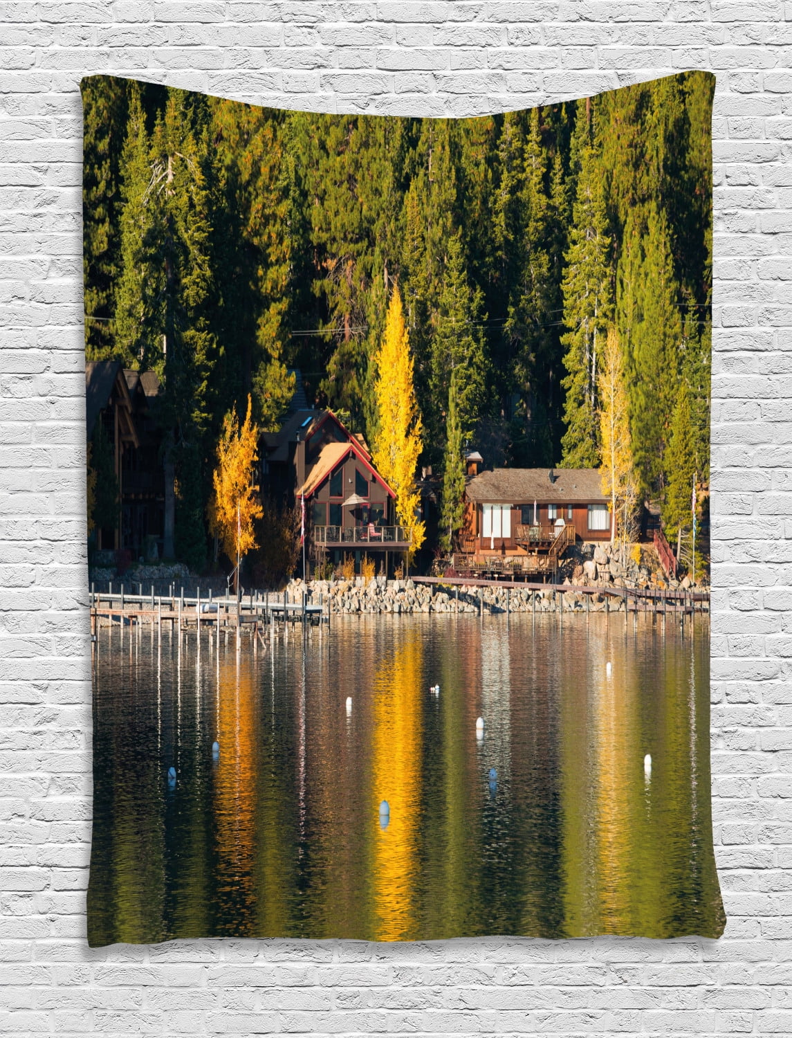 Lake Tahoe Tapestry, Carnelian Bay Photography Log Cabin in the Woods ...