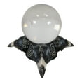 Wicca Psychic Raven Skulls Sacred Geometry Crystal Glass Gazing Ball ...