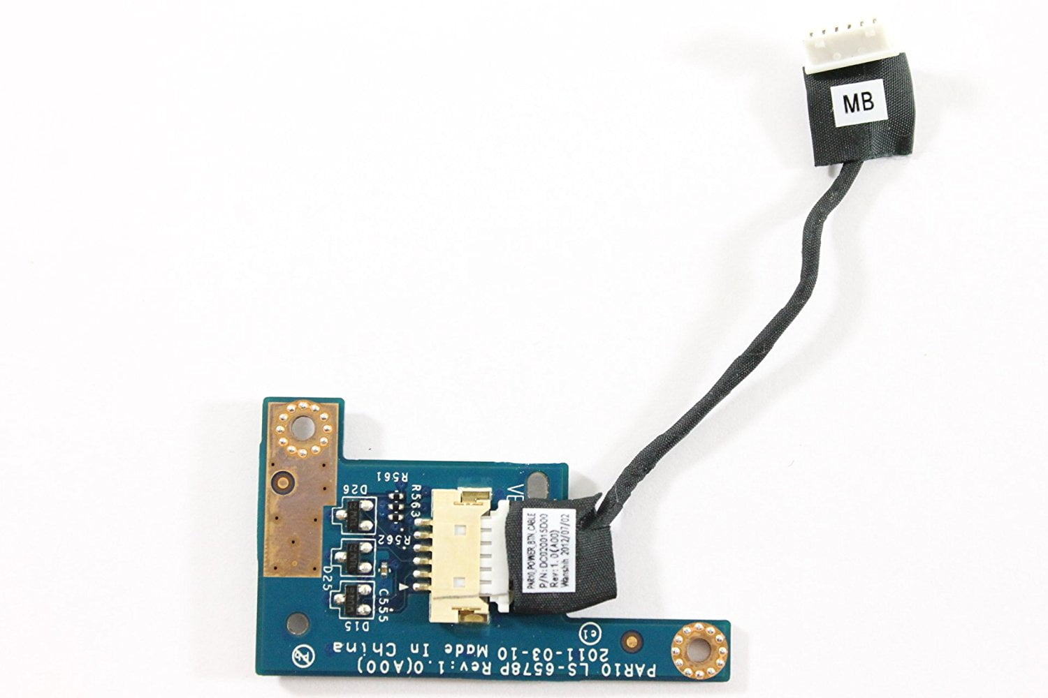 Dell Alienware M18x 67GPX Power Button Board LS-6578P - Walmart.com