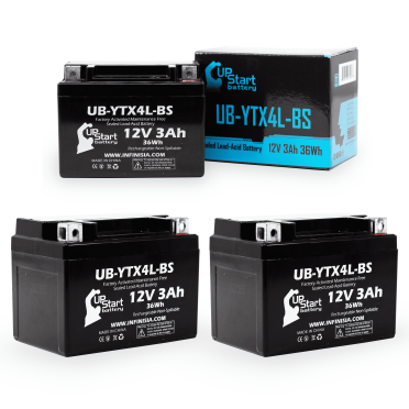 YTX7L-BS Sealed Maintenance Free Battery 12V Powersport Motorcycle ...