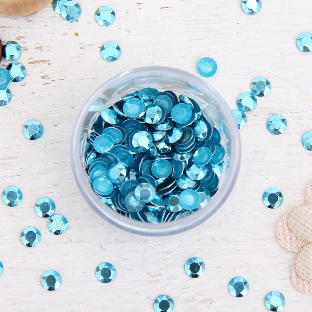 Hot Fix Rhinestuds 4mm Lt. Sapphire - 16SS - 4 gross Package - 576 ...