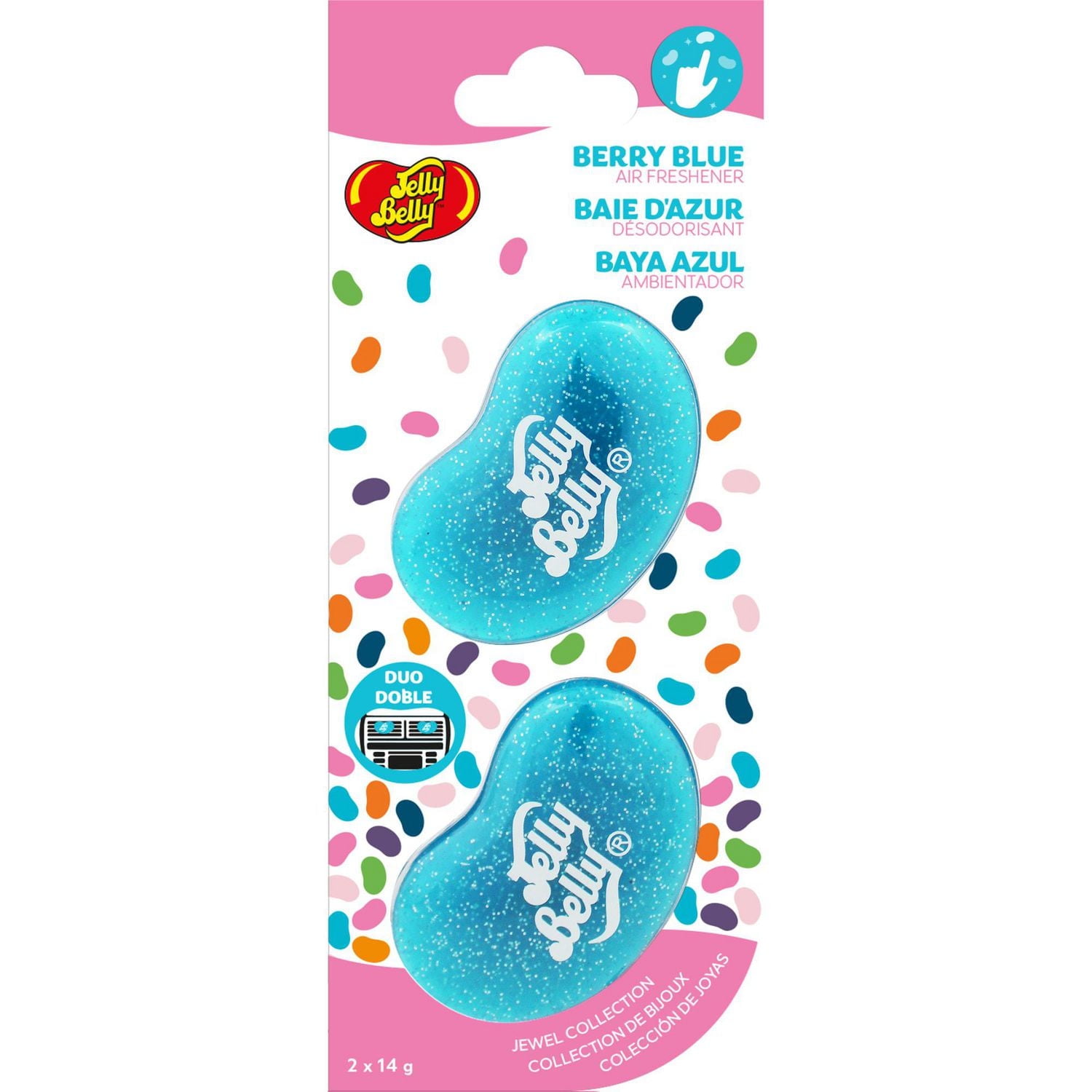Click here for Jelly Belly 2 Pack Vent Clip Berry Blue 1 prices