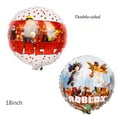 Roblox Birthday Party Balloons Foil，Roblox Balloons Red,7 years,6PCS ...