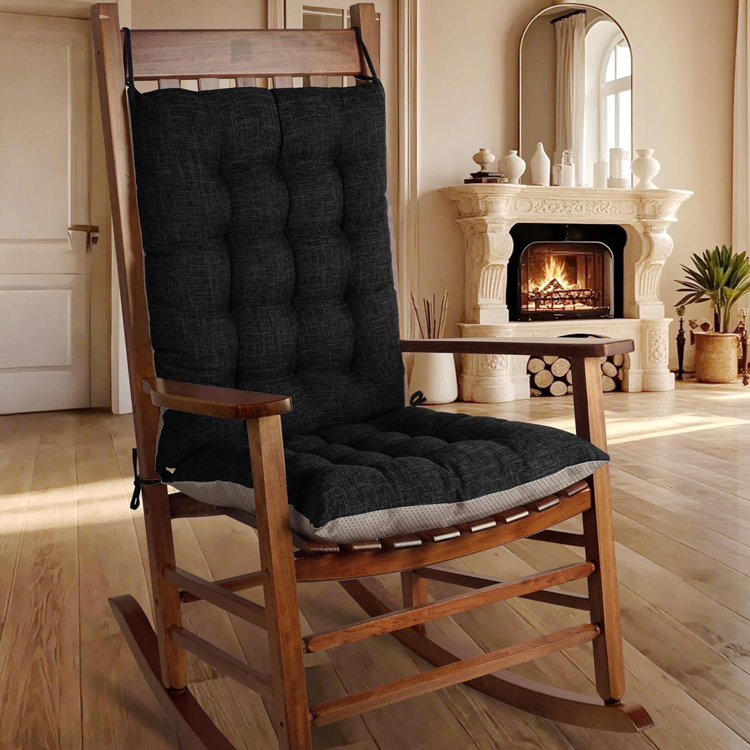 Click here for Unbranded Non-Slip Rocking Chair Cushion Extra Lar... prices