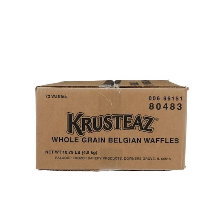 Whole Grain Waffles Krusteaz