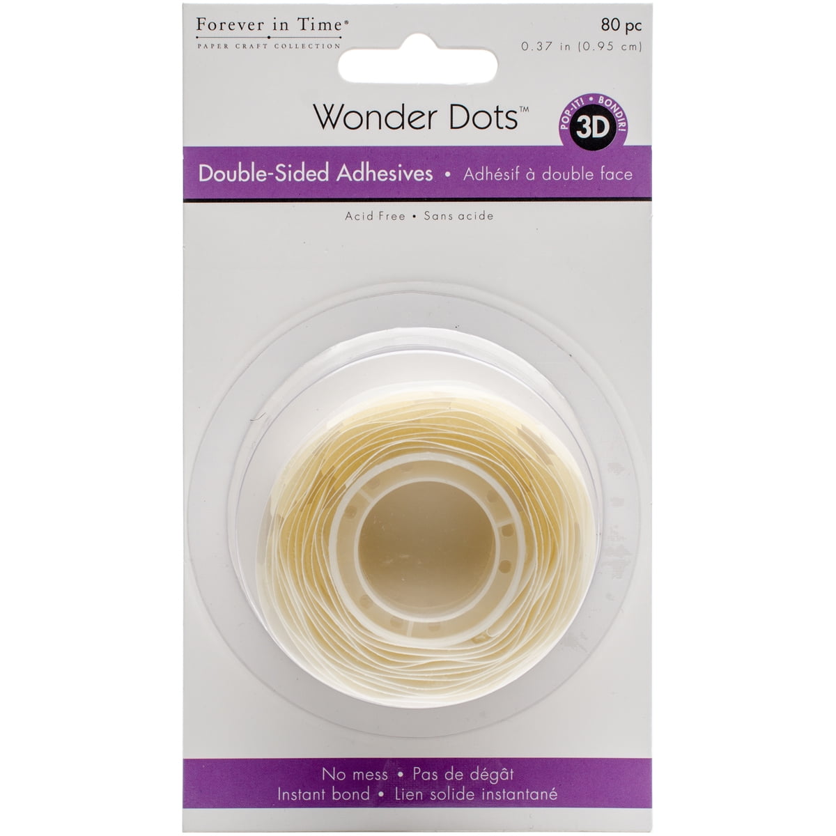 MultiCraft Wonder Dots Pop-It! Adhesives-.375" 80/Pkg | Walmart Canada