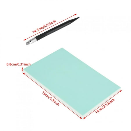 Loewten Rubber Carving Kit, Carving Tools Set, For Rubber Enthusiasts ...