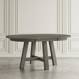 Jofran Telluride Contemporary Rustic Farmhouse Round to Oval Counter ...