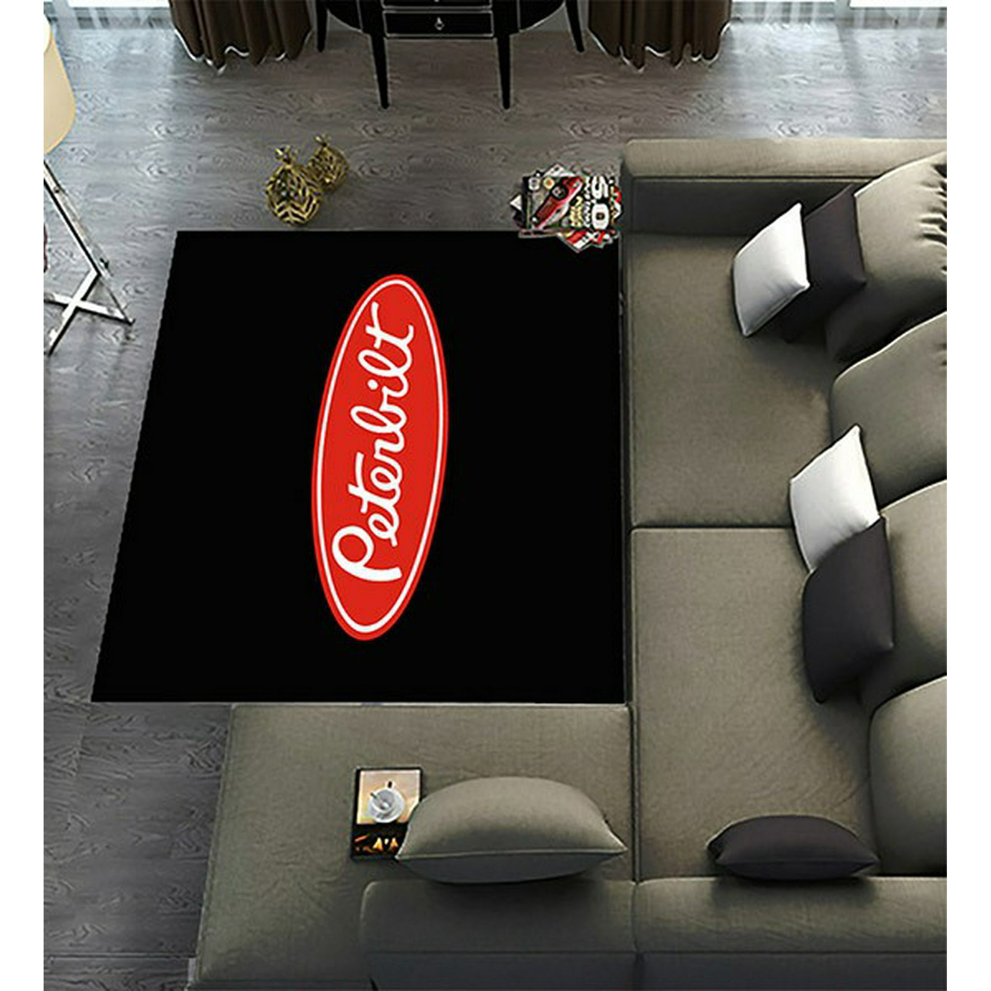 Click here for Deyoung Deyou Hot Peterbilt Logo Truck Area Rugs 2... prices