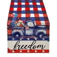 HopePan Patriotic Tablecloths Rectangular Red White and Blue Table ...