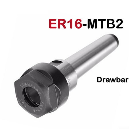 ER16A/ER20A-MT1 MT2 MT3 MT4 Steel Collet Chuck Holder Tang Shank Arbor ...