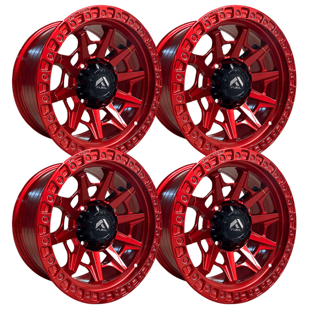 Rines Hyper Red 16 6X139.7 Toyota Hilux, Ford Ranger | Walmart en línea