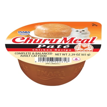 INABA Churu Meal Chowder Adult Wet Cat Food, 2.29 oz cup, 12-count ...