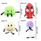 Bfdi Plush Dolls Cute Bfdi Plushies For Kids And Fans - Walmart.com