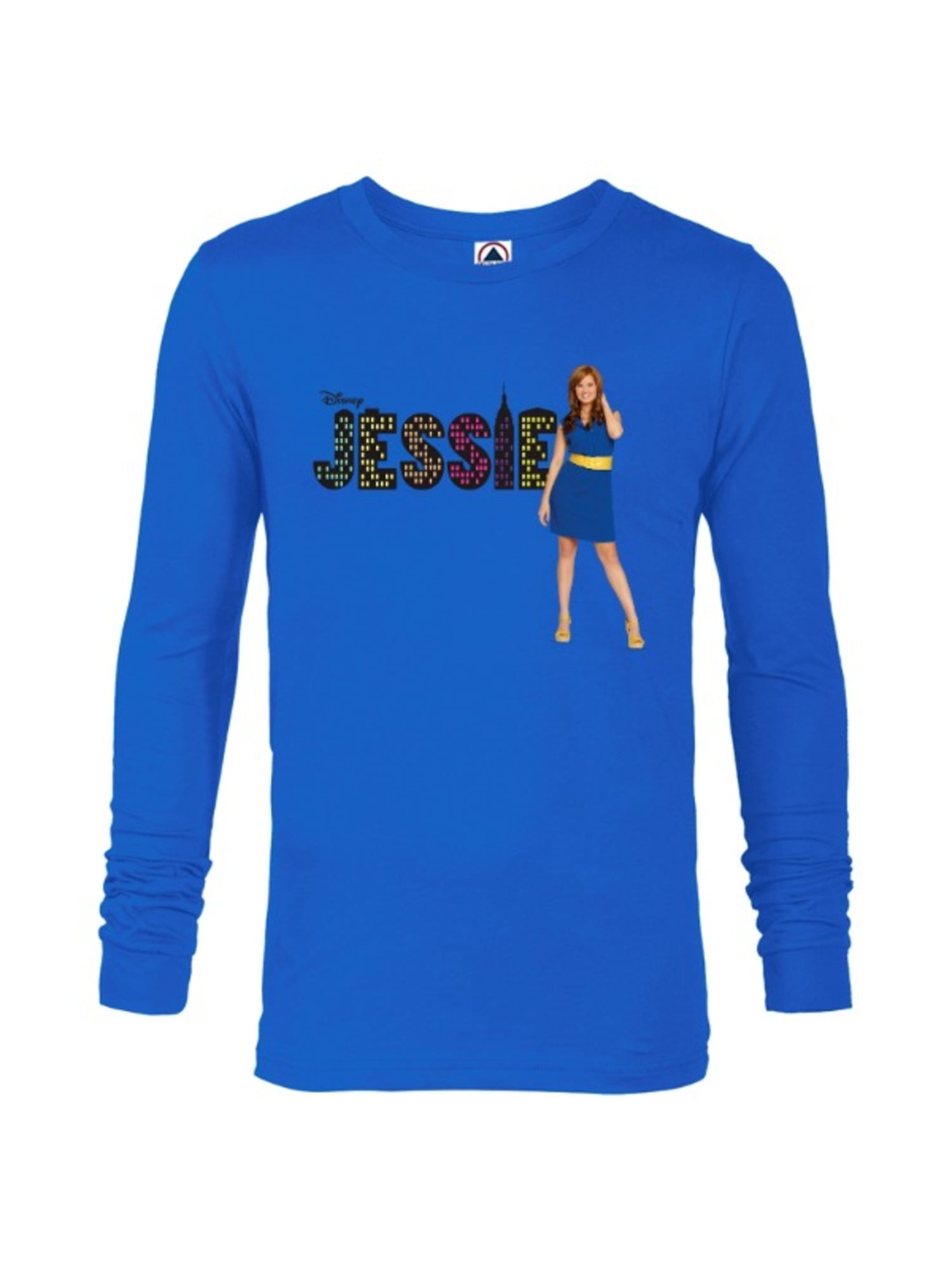 Disney Channel Jessie - Long Sleeve T-Shirt for Men - Customized-Royal ...