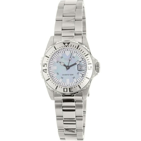 Invicta - Invicta Women's 17381 Pro Diver Silver-Tone Stainless Steel ...