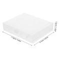 HOOWIFFY 4Pcs Transparent Plastic Thread Organizer Box for Sewing ...