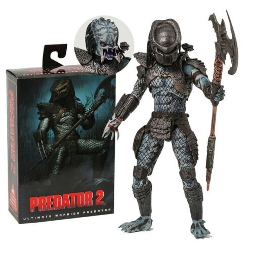 NECA Predator 2 Ultimate Warrior Predator 8" Hunter Action Figure ...