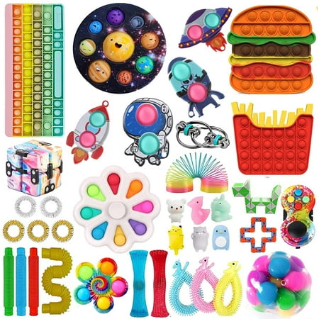 IGUOHAO Fidget Packs Cheap Sensory Fidget Toy Set, Stress Relief ...