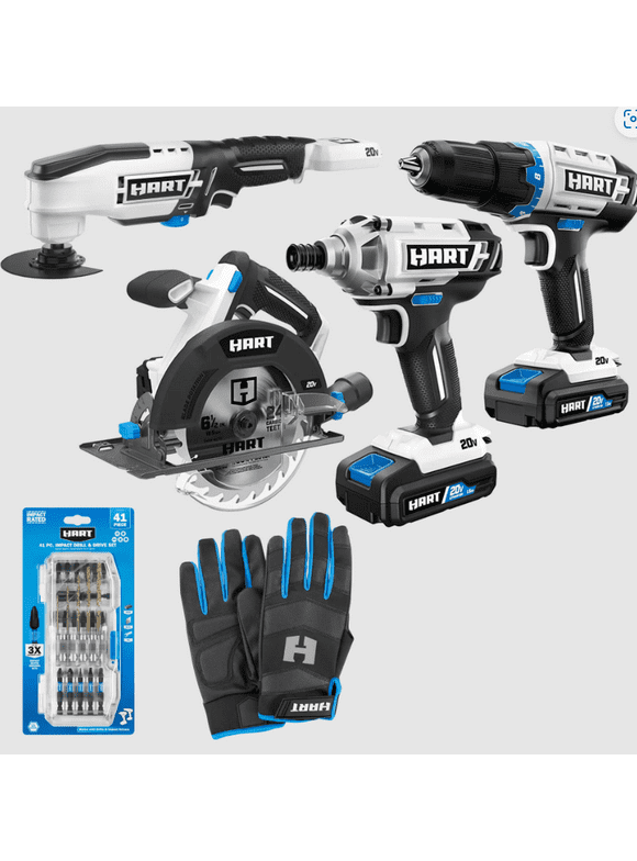 HART Combo Kits in HART Power Tools - Walmart.com