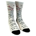 Men's Find X Socks Funny Nerdy Math Science Sarcastic Graphic Novelry ...