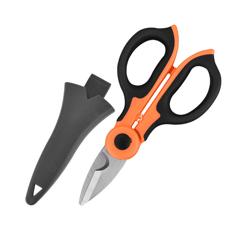 SHARKDOOK Cable Cutter Scissors Electrician Scissors Multi-Function ...