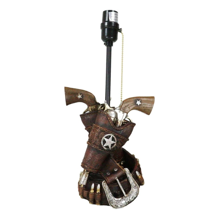 Rustic Western Double Six Shooter Gun Pistols In Holsters Rustic Western Double Six Shooter Gun Pistols In Holsters
