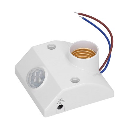 LYUMO E27 Induction Lamp Holder Low Energy Body Infrared Sensing Bulb ...