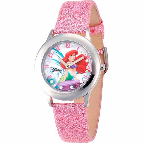 Ariel Girls' Stainless Steel Watch, Pink Strap - Walmart.com