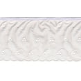 Ruffle Eyelet Swirl Lace 4" X 10yd - White - Walmart.com