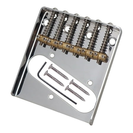 Alloy Guitar Tailpiece Bridge ,6 Saddle Bridge with Screws ,Wrench ...