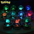 Pokemon 3D Crystal Ball Figure Lugia Snivy Raikou Entei Milotic ...