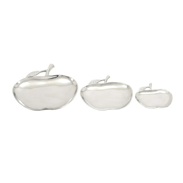 Set Of 2 Beautiful And Attractive Apple Designed Trays - Walmart.com