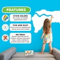US Art Supply 8-Color Crazy Dots Kids Marker Set - Washable, Water ...