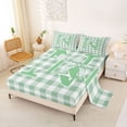 Catabedysis Green ABC Print N Bed Sheets,Personalized Monogrammed Gifts ...
