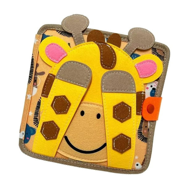 Bunblic Baby Cloth Story Book Animals Developmental Kids Busy Board ...