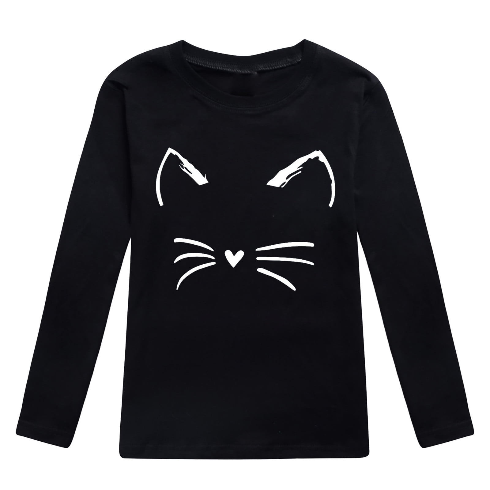 Click here for Gpoecd Toddler Boys Autumn Long Sleeve Cat Print T... prices