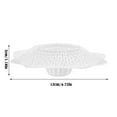 Ularma Hair Catcher Bathroom Tub Strainer In White Home Bathroom Drain