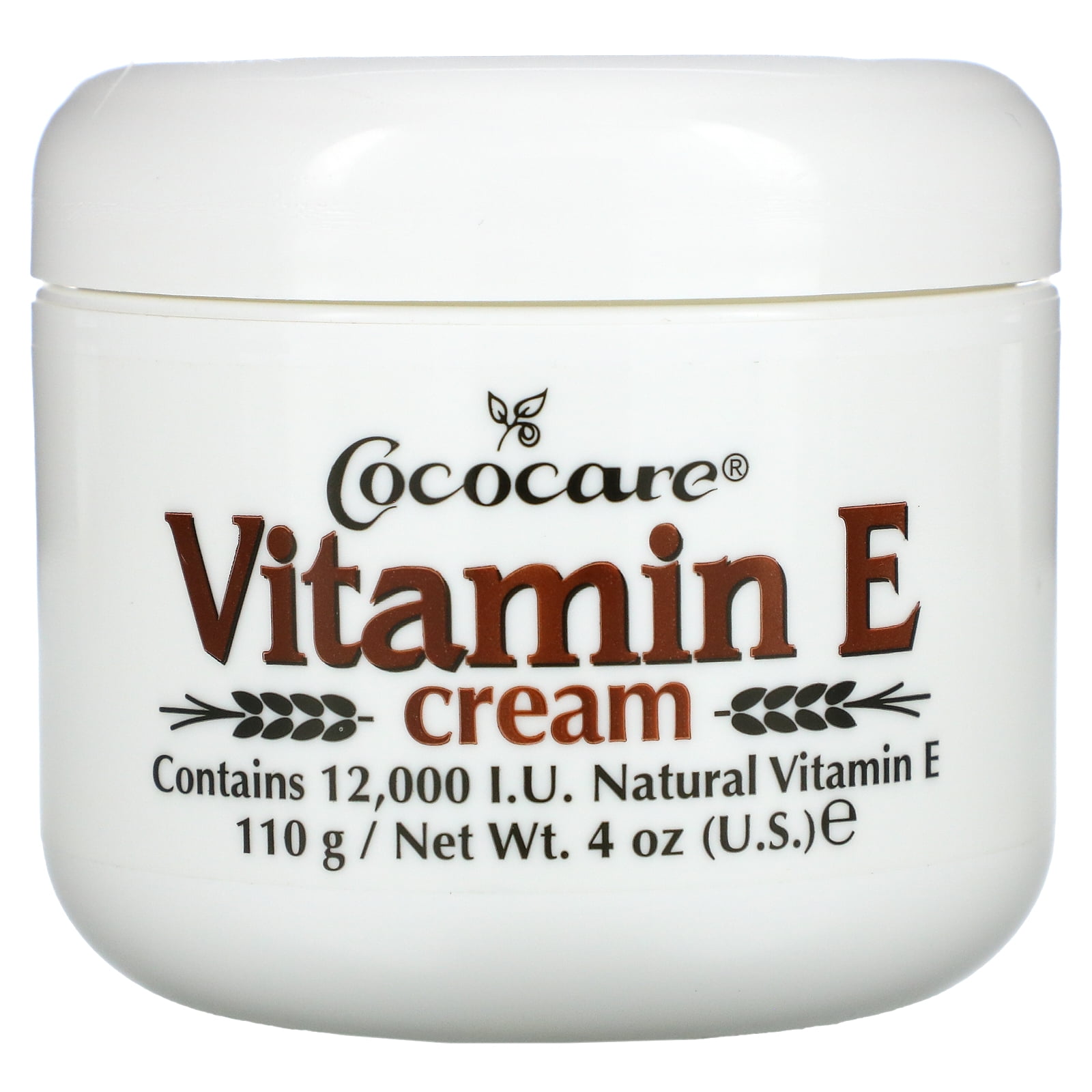 Cococare Vitamin E Cream, 12,000 IU, 4 oz (110 g) - Walmart.com ...