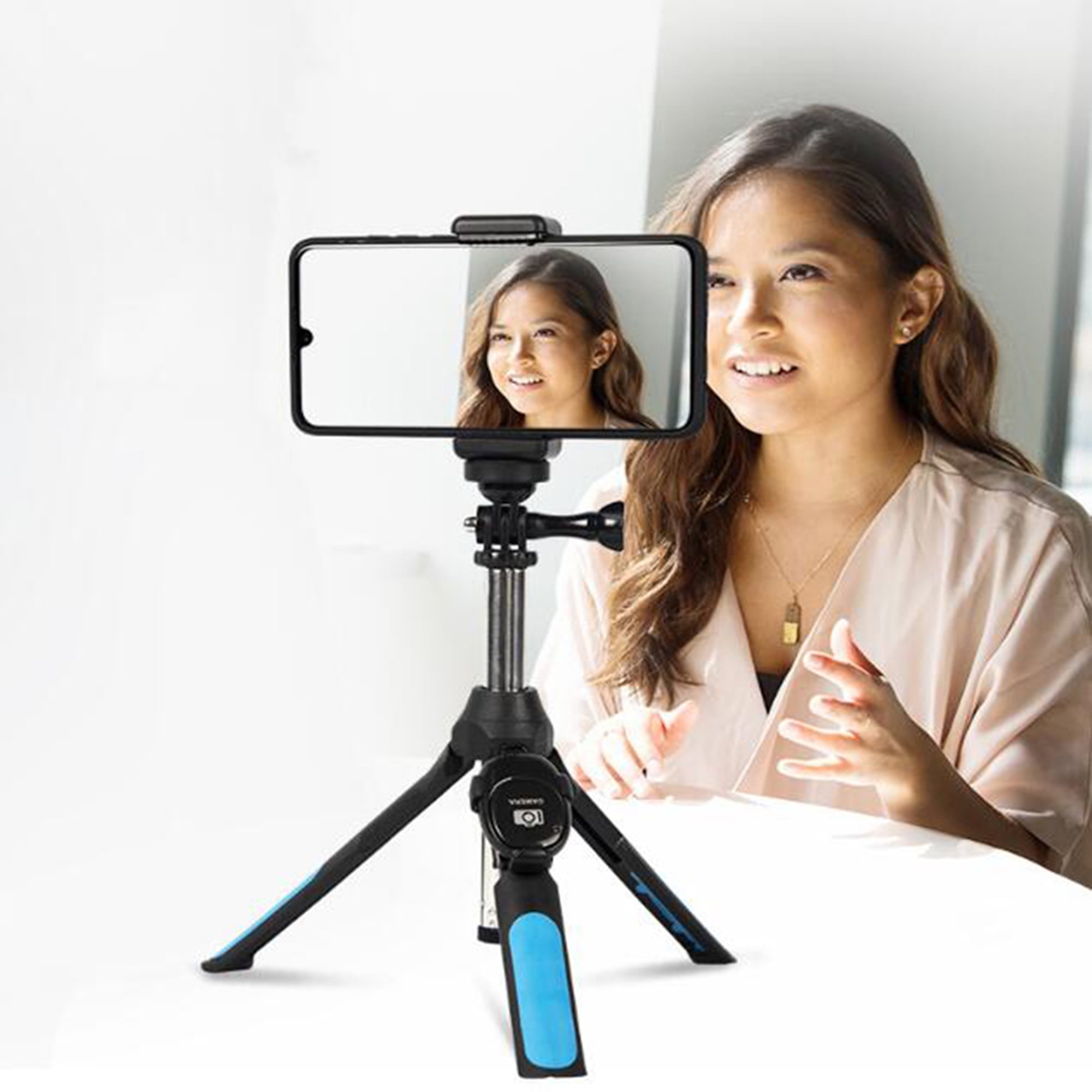 Bluetooth Selfie Stick Tripod Mini Extendable 3 In 1 Phone Tripod