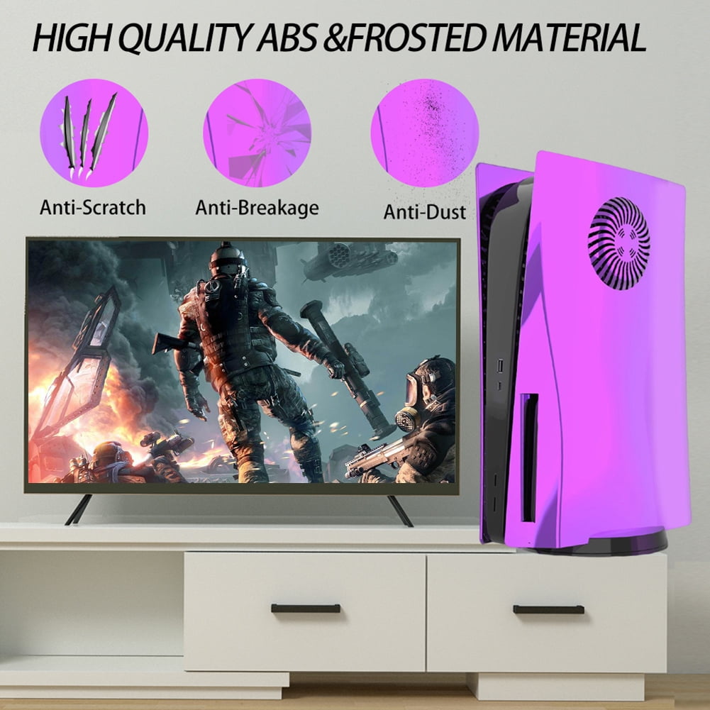 Placas frontales de galvanoplastia ABS DIY cubierta consola placa ...