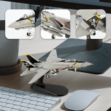 1/100 F14 Tomcat Model Skeleton Fighter（Foldable Wings） Attack Plane ...