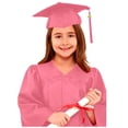TrendOFT Kids Graduation Gowns Matte Knit Robe Cap Sparkle Graduation ...