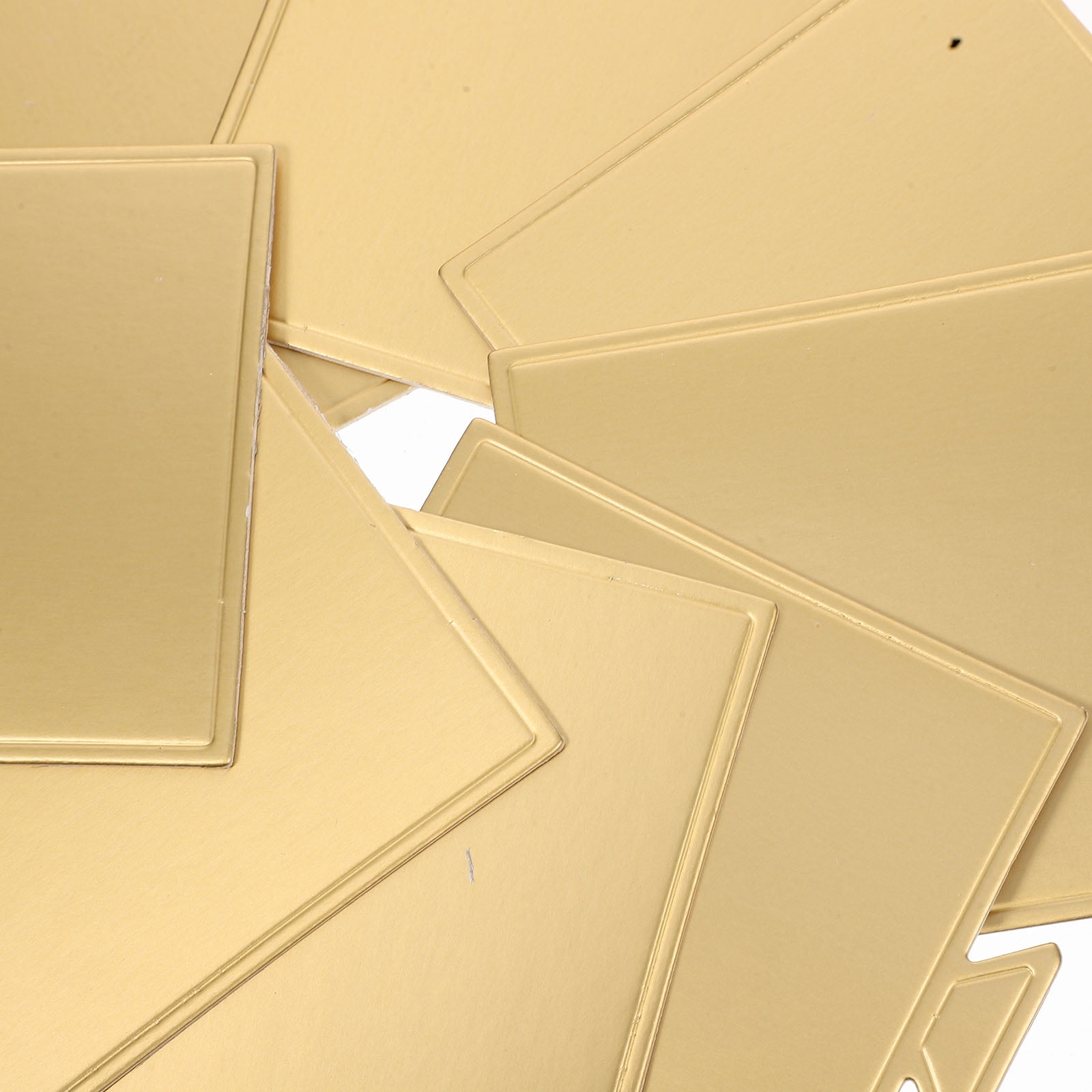 Frcolor 100 Sheets of Mini Cake Square Bases Cake Cardboard Trays ...