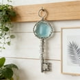 ddioayh Sea Glass Key Decoration for Sweet Home Symbolizing Family and ...