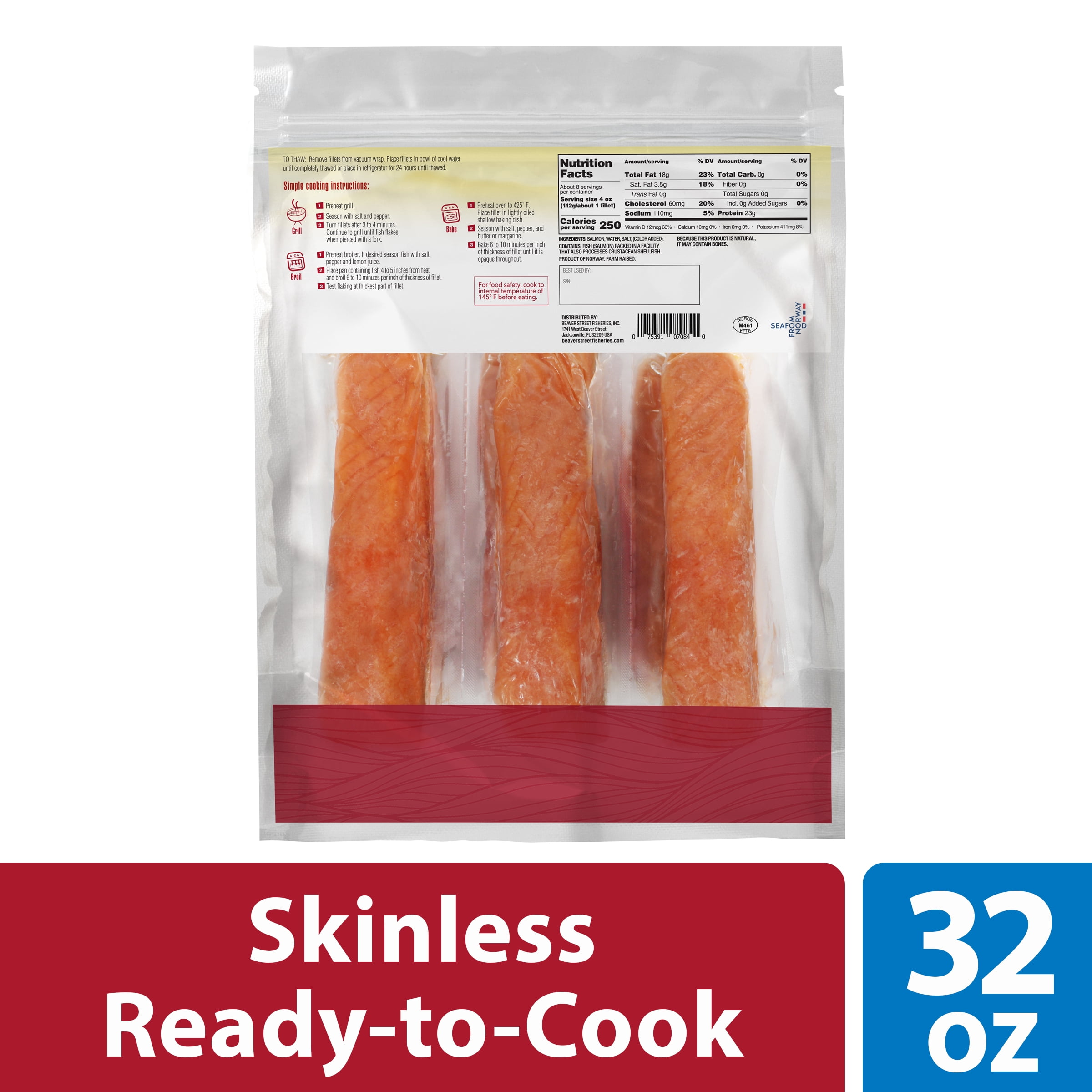 Pink Salmon Fillets Lidl