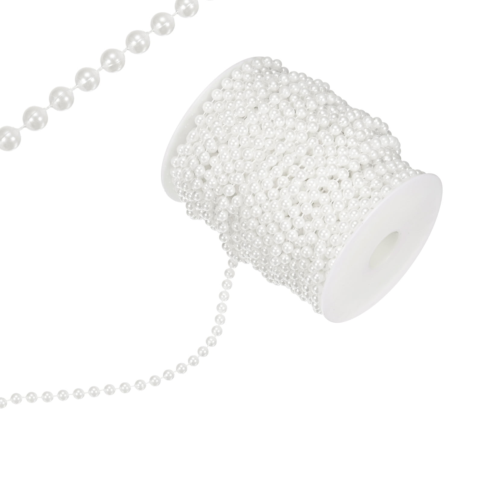 Click here for Unique Bargains Uxcell 27 Yards Pearl Beaded Chain... prices