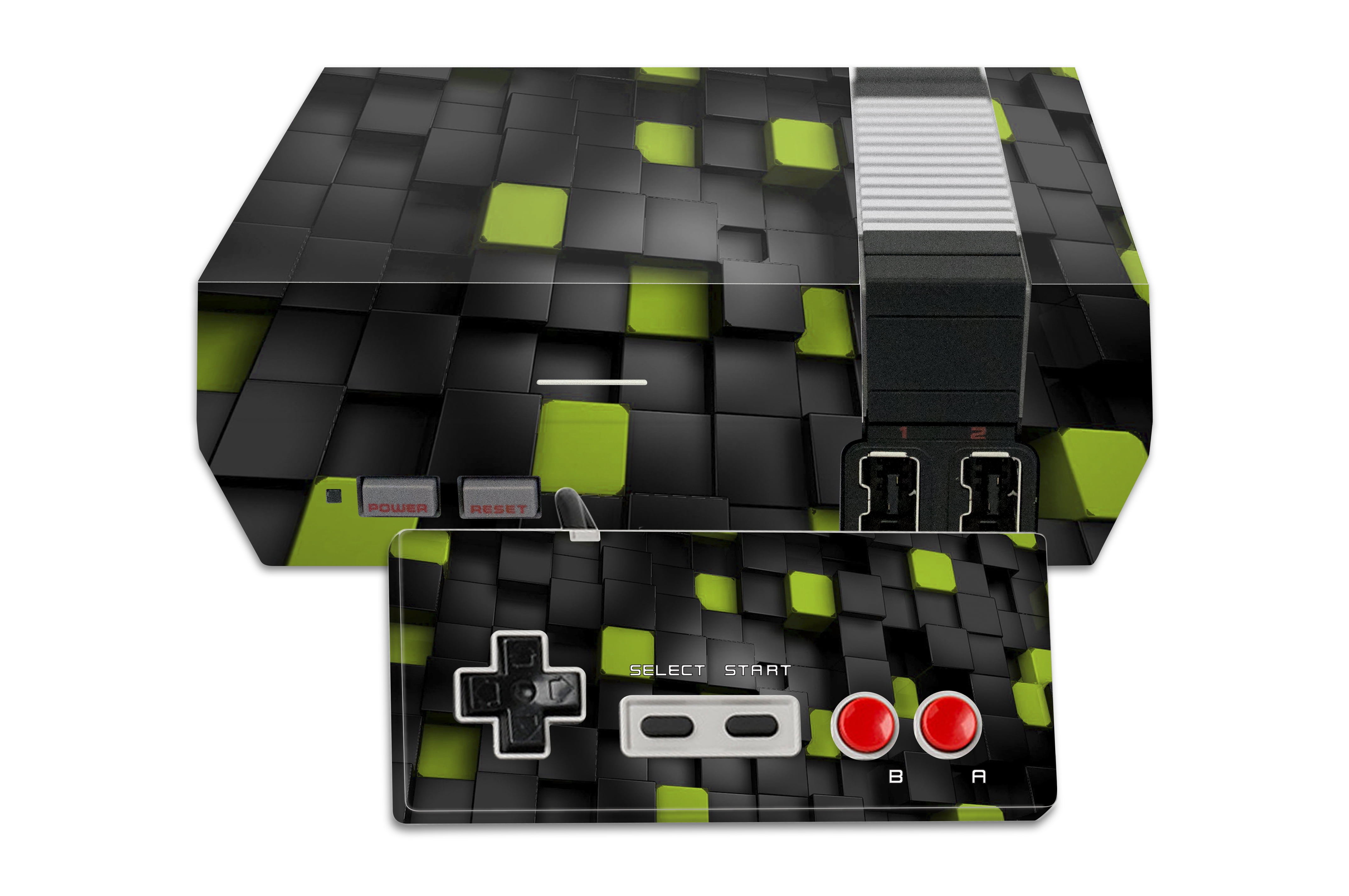 Skin Decal Wrap Compatible With Nintendo NES Classic Edition Cubes ...