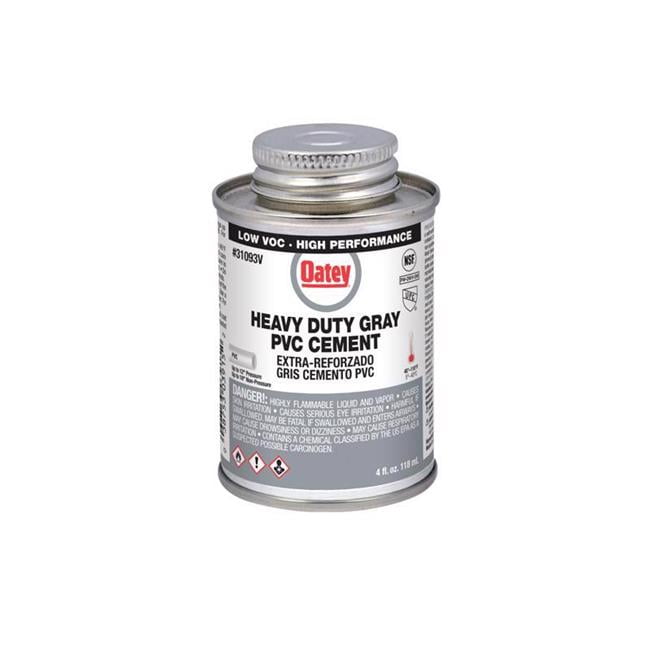 Oatey 4014688 4 oz Cement for PVC - Gray - Walmart.com