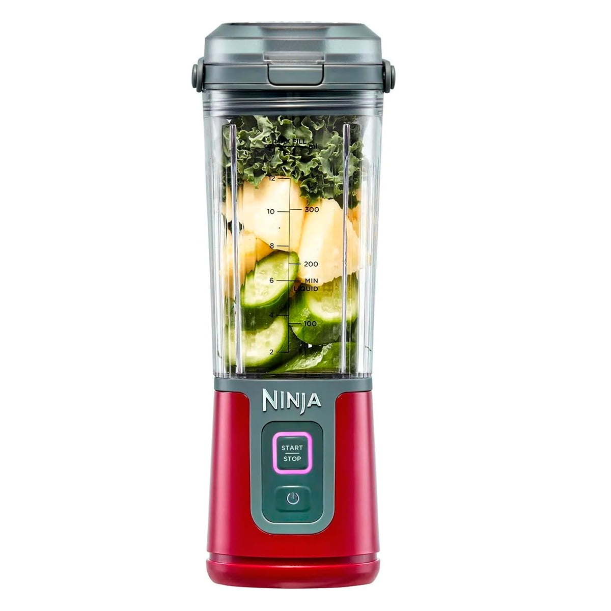 Licuadora Portátil Ninja Blast 470ml Rojo Recargable Reacondicionado ...